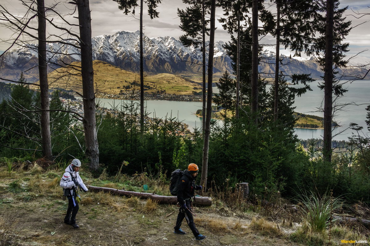 High Wire Views Zip Lining Over Queenstown