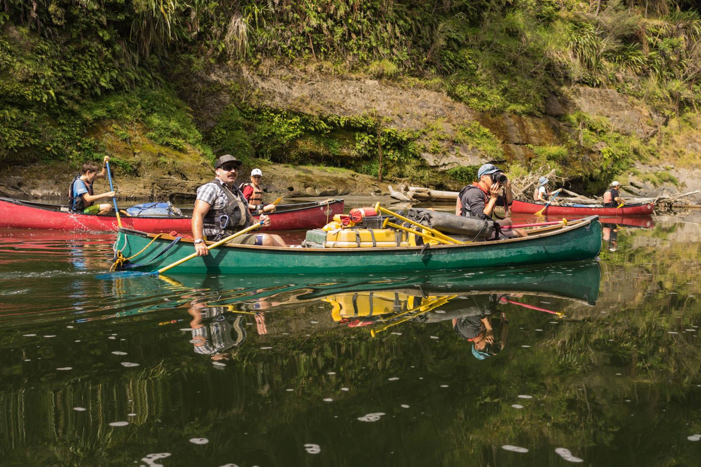 A Canoe Safari on the Whanganui River