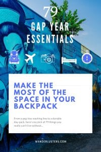 79 Gap Year Essentials for Backpackers Who Love Adventure