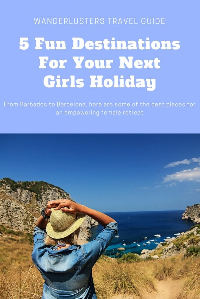 5 Fun Destinations for a Girls Holiday During Summer